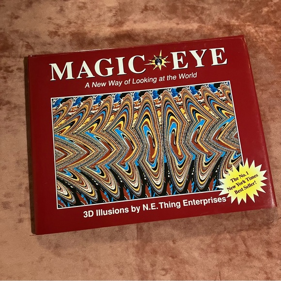 Art | Vintage Magic Eye Book | Poshmark